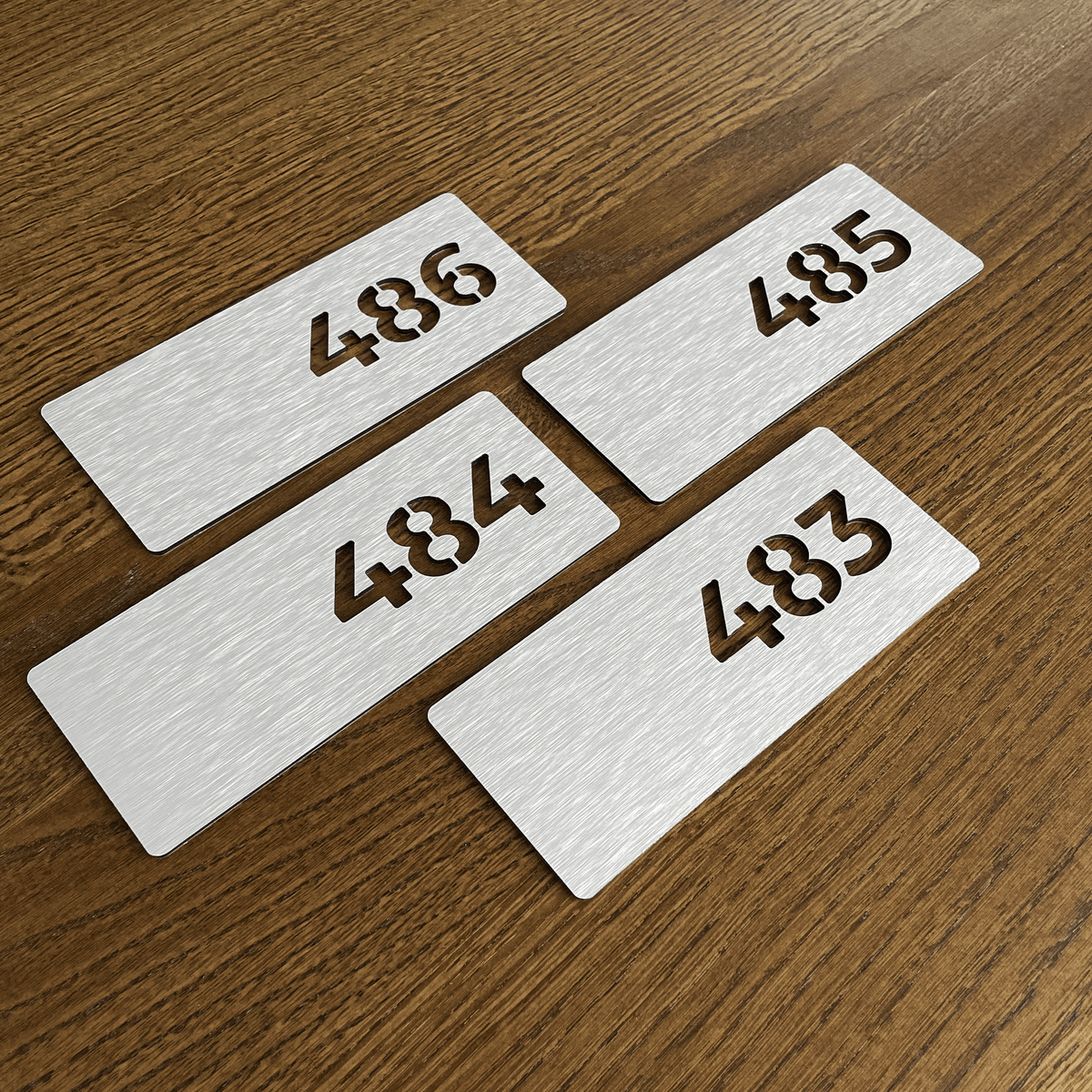 APARTMENT DOOR NUMBERS | ALUMADESIGNCO Door Signs - Custom Door Signs ...