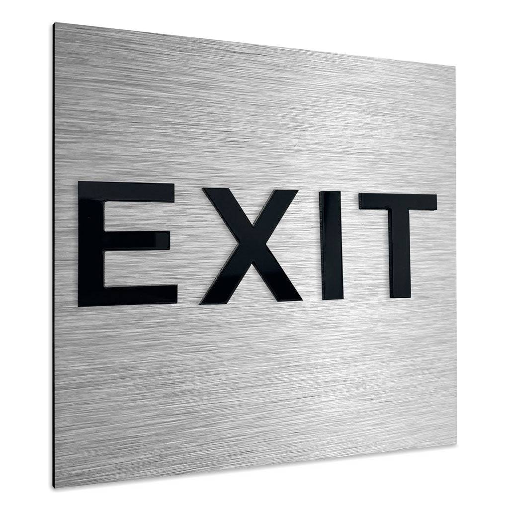 EXIT SIGN - Hotel / Office Room - Wall Decals| ALUMADESIGNCO