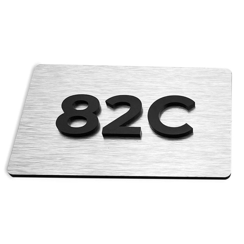 APARTMENT DOOR NUMBERS | ALUMADESIGNCO Door Signs - Custom Door Signs ...